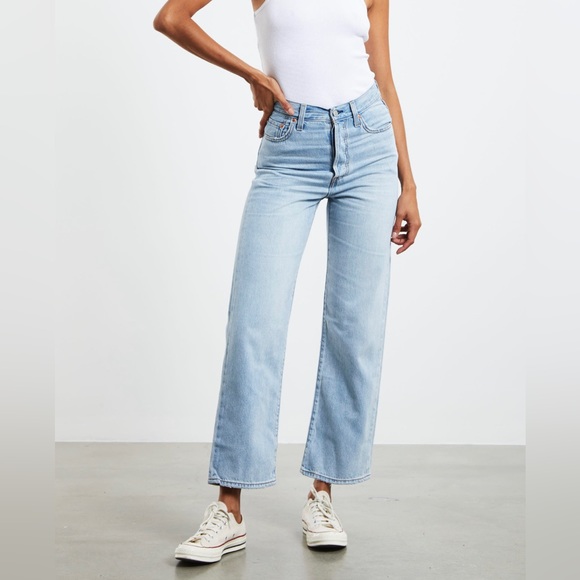 Levi's | Jeans | Levis Premium Ribcage Straight Ankle Jeans Bernal ...
